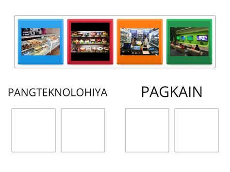 PICTURE SORTING ACTIVITY 2 Group Sort