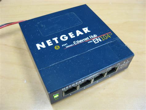 Netgear EN TP Port Base T Ethernet Hub Used Max Marine Electronics