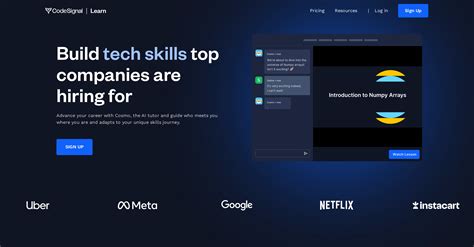 Codesignal Learn Tech Career Mentoring Taaft