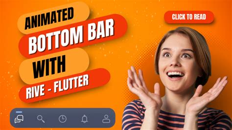 build a custom bottom navigation bar in flutter with animated icons