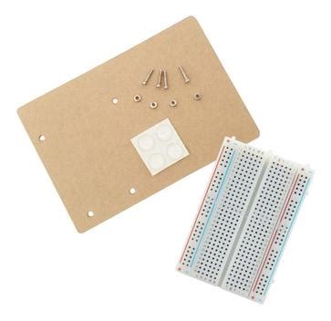 Protoboard Pontos Base Acrílico Para Fixar Arduino Uno ideal para Projetos de Robótica