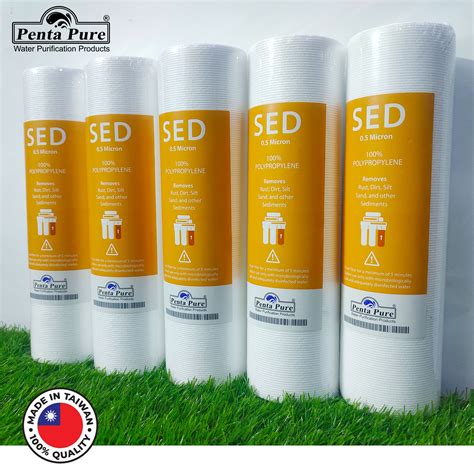 Ppf Sediment Filter Pentapure Taiwan 0 5 Micron Sediment Filter Pack Of 5 Pentapure