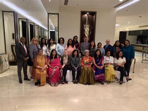 Met Some Incredible Women At The Women In Tech Roundtable Organized As Part Of The Visit Of The