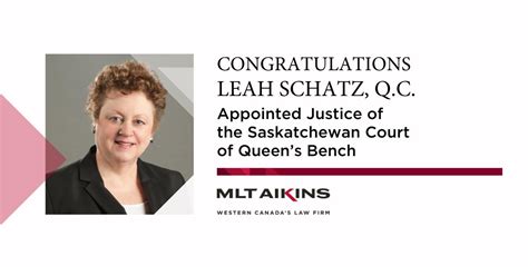 Mlt Aikins Llp On Linkedin We Are Pleased To Announce The Appointment