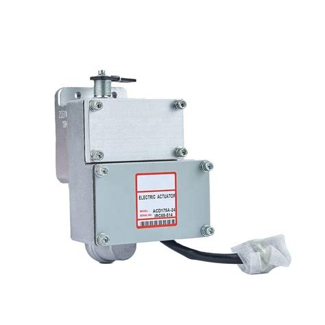 Generator Actuator Adc175a Dc Motor Linear Electric Water Proof Control Valve 12v 24v Engine