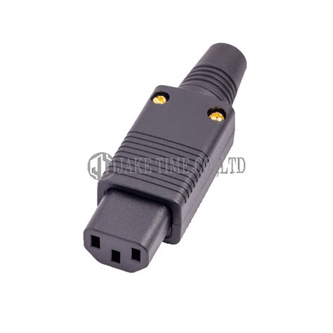 Audio Connector Iec 60320 C13 音响级欧规电源插座 黑色 镀金 购买音响级插头插座 音响用电源插头 Iec 60320 C13产品上展泰企业有限公司