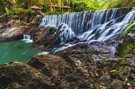 Premium Photo Ka Ang Water Fall Small Size Waterfall Nakhon Nayokthailand