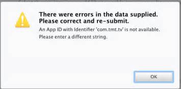 Ios ITunes Store Operation Failed No Suitable Application Records Werer Found In Xcode