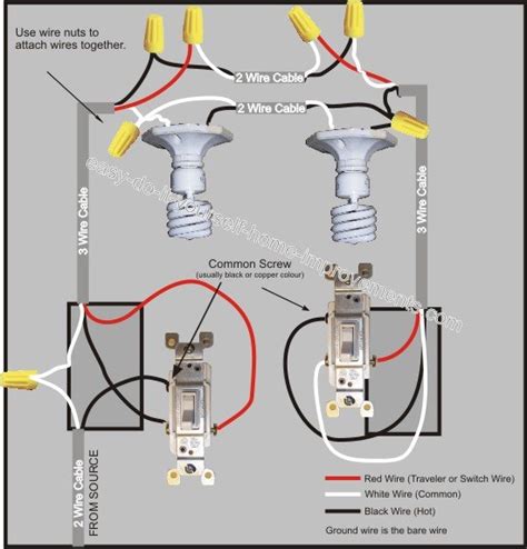 3 Way Switch Wiring Diagram