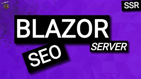 Blazor Seo Comparison And Pre Rendering With C Net Youtube