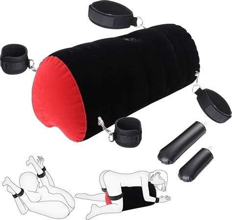 Amazon Com Dildo Mount Sex Position Pillow Couples Sex Toys Bondage Kit With Adjustable Wrist
