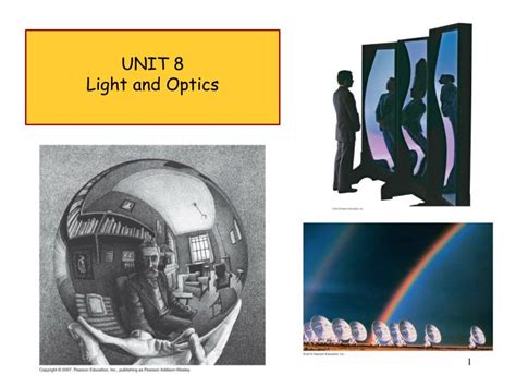 Ppt Unit 8 Light And Optics Powerpoint Presentation Free Download