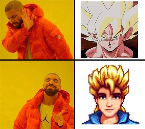 I Just Realised Sam Has Super Saiyan Hair Rstardewmemes