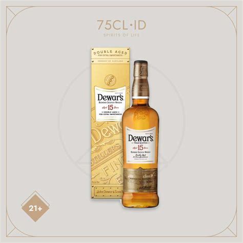 Jual Dewar's 15 Years Double Aged Blended Scotch Whisky 750ml di Seller ...
