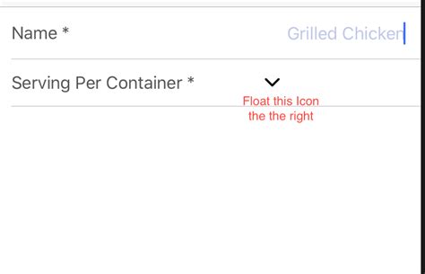 Css React Native Nativebase How To Float Picker To The Right Stack