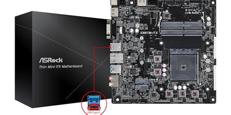 Asrock Launches Amd X Tm Itx Thin Mini Itx Motherboard With Usb Type C Pc Perspective