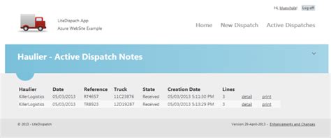 litedispatch logistic solution on the cloud codeproject