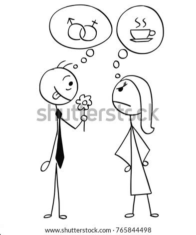 Cartoon Stick Man Drawing Illustration Different Stock Vector 765844498 Shutterstock