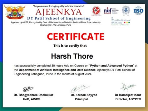 Python Advancedpython Learningneverstops Techskills Continuousimprovement Harsh Thore