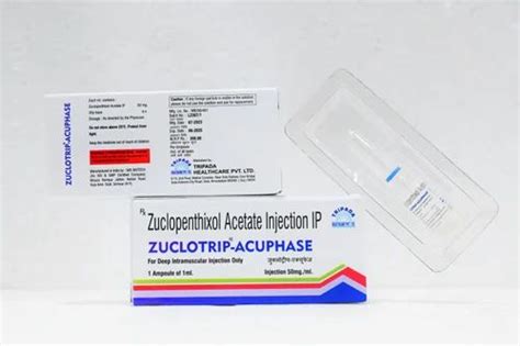 Zuclopenthixol Acetate Injection Ip 50 Mg Ml At ₹ 390vial In