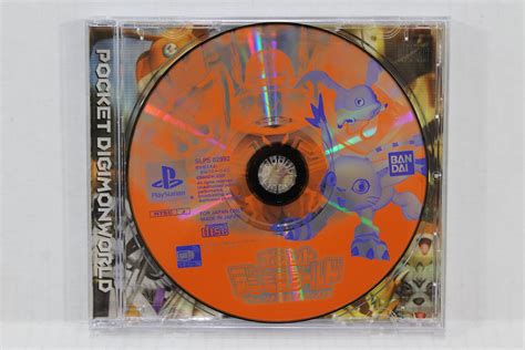 No Manual Pocket Digimon World Wind Battle Disc B Ps1 Retro Games Japan