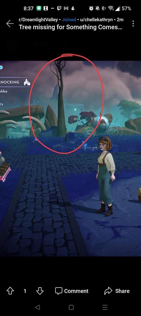 Tree Missing For Something Comes Aknocking Rdreamlightvalley