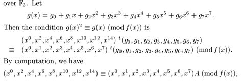 Ring Theory How Can I Factor The Polynomial X 8 X 4 X 3 X 2 X 1 Over F 2 Mathematics