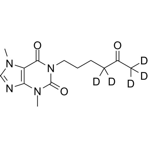 Pentoxifylline D5 Bl 191 D5 Stable Isotope Medchemexpress