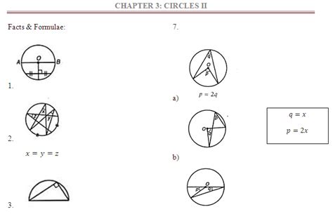 Kiwi Blurr ~ Notes Mathematics Form 3 Chapter 3 Circles 2