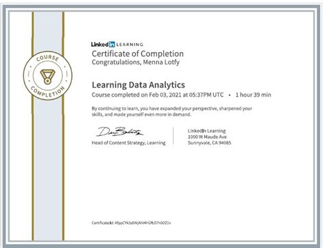Menna Lotfy On Linkedin Datascience Linkedinlearning Linda 17