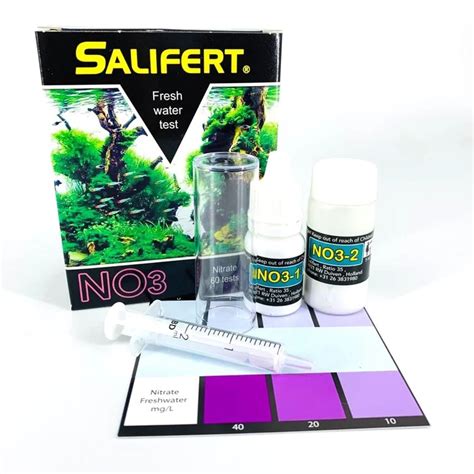 Salifert Fresh Water No3 Nitrate Test 60 Tests Exp 122024