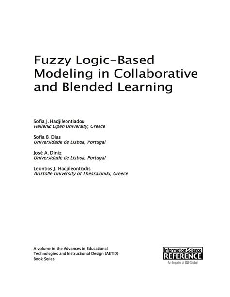 fuzzy logic based modeling in collaborative and blended learning ebook