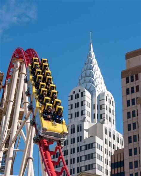 New York New York Las Vegas Roller Coaster Big Apple Coaster In 2023