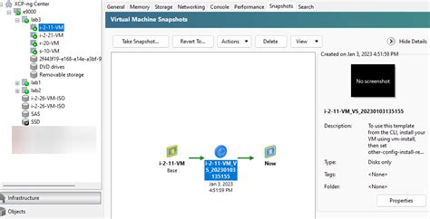 Snapshots Desappear After Rebot Instance From Cs Xcp Ng Hypervisor