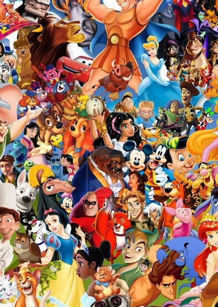 All Disney Characters Poster