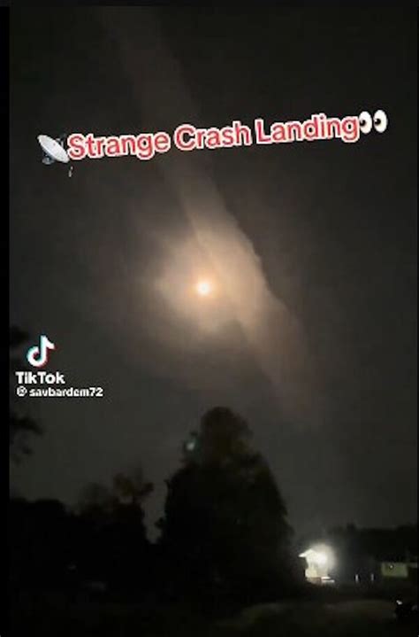 Mystery Objects Crash In Dc And Raleigh — Fire In The Sky —