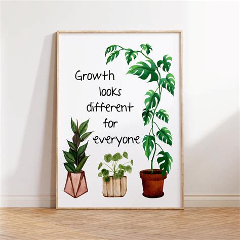 Growth Poster Diversity Growth Mindset Mental Health Self Growth