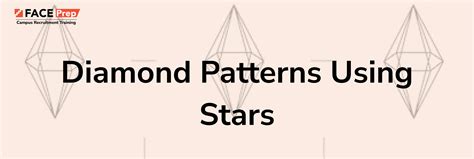 Diamond Pattern in Python: Print Using Stars