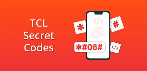 Secret Codes For Tcl Mobiles Android App