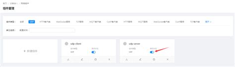 使用UDP服务网关接入设备 JetLinks 物联网基础平台