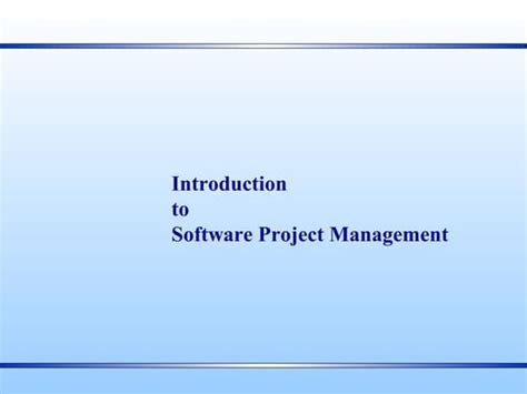 Software Engineering Project Scheduling Ppt