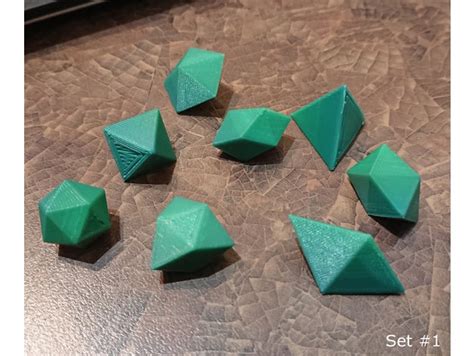 124 Convex Polyhedra 3d Print Details