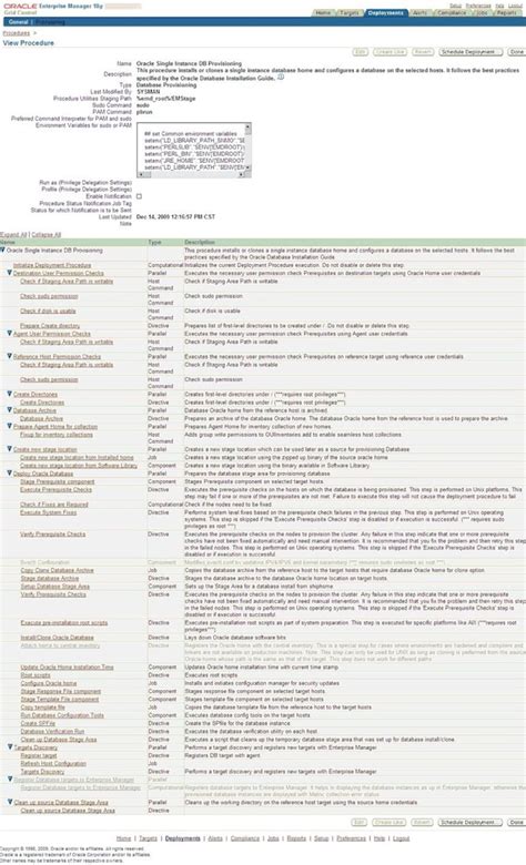 Manage Mass Provisioning Using Oracle Enterprise Manager Grid Control