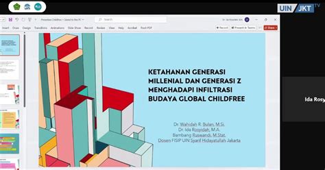 Fisip Uin Jakarta And Apssi Discuss Resilience Of Millennial And Gen Z