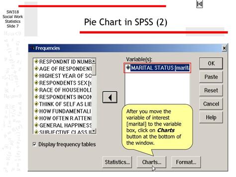 Ppt Using Spss For Graphic Presentation Powerpoint Presentation Free