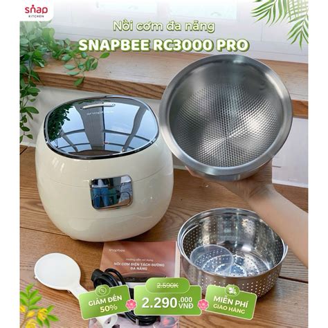 Snapbee Rc3000 Pro Multi Function Rice Cooker Genuine Shopee Malaysia