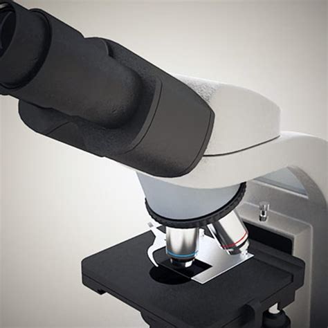 Lab Equipment Microscope 3d Model