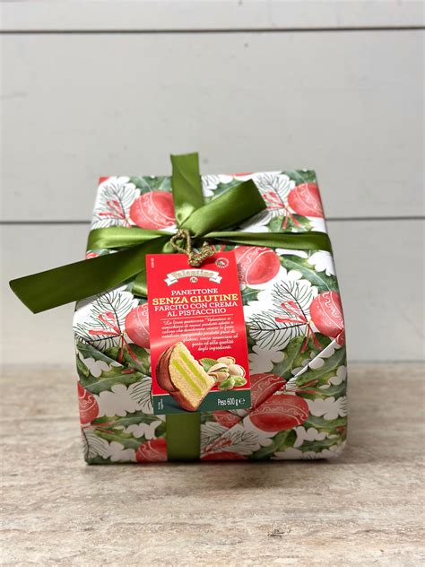 Valentino Gluten Free Pistachio Panettone 600g Ninos Italian Deli