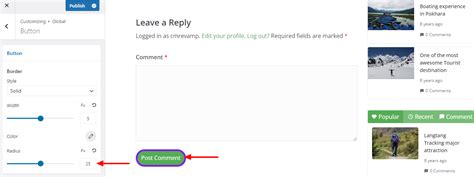 Customize The Button Colormag Documentation