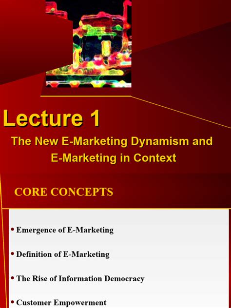 Lecture 1 Digital Marketing Semester 1 Pdf Marketing Internet
